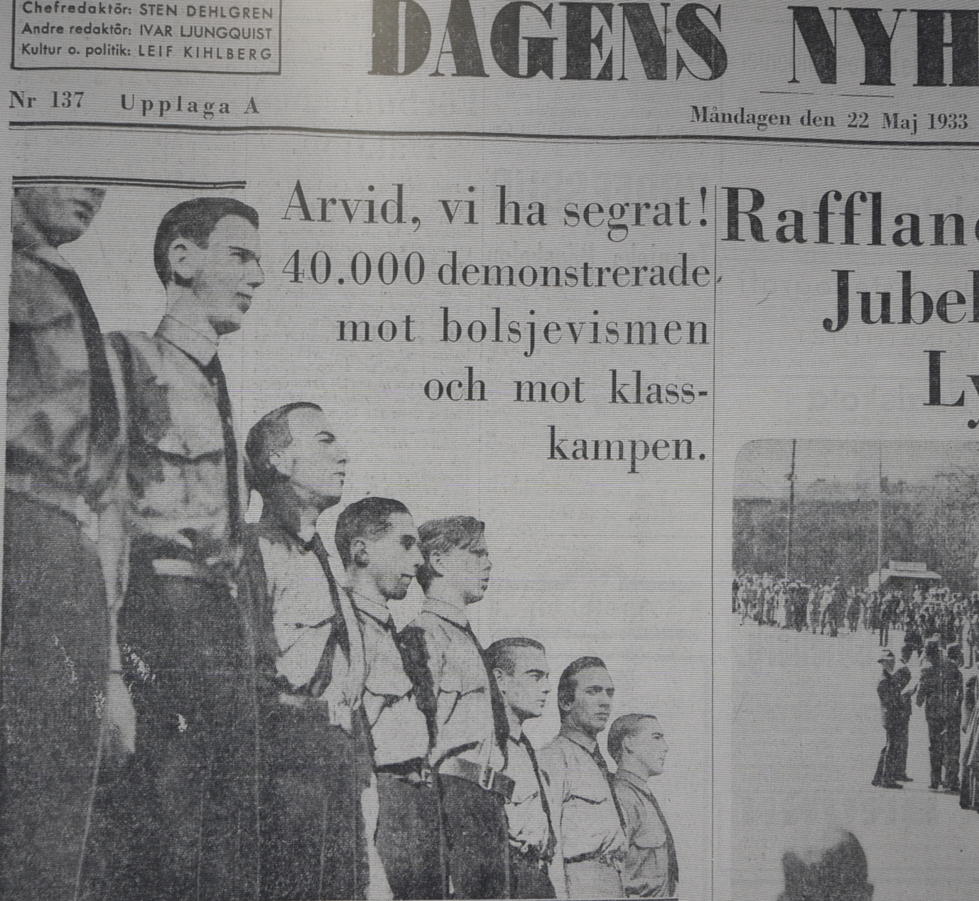 Arvid Lindman – omvärderad statsman – Globala Eremitaget
